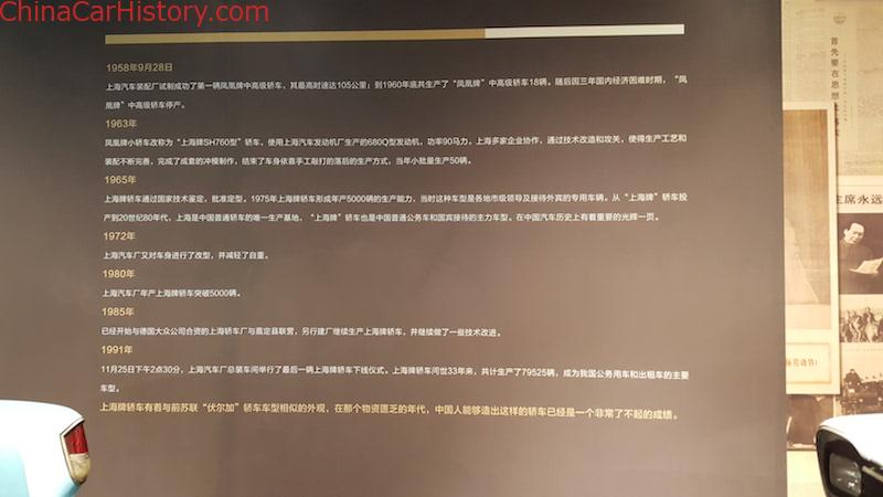 Taishan Museum Shanghai timeline | ChinaCarHistory